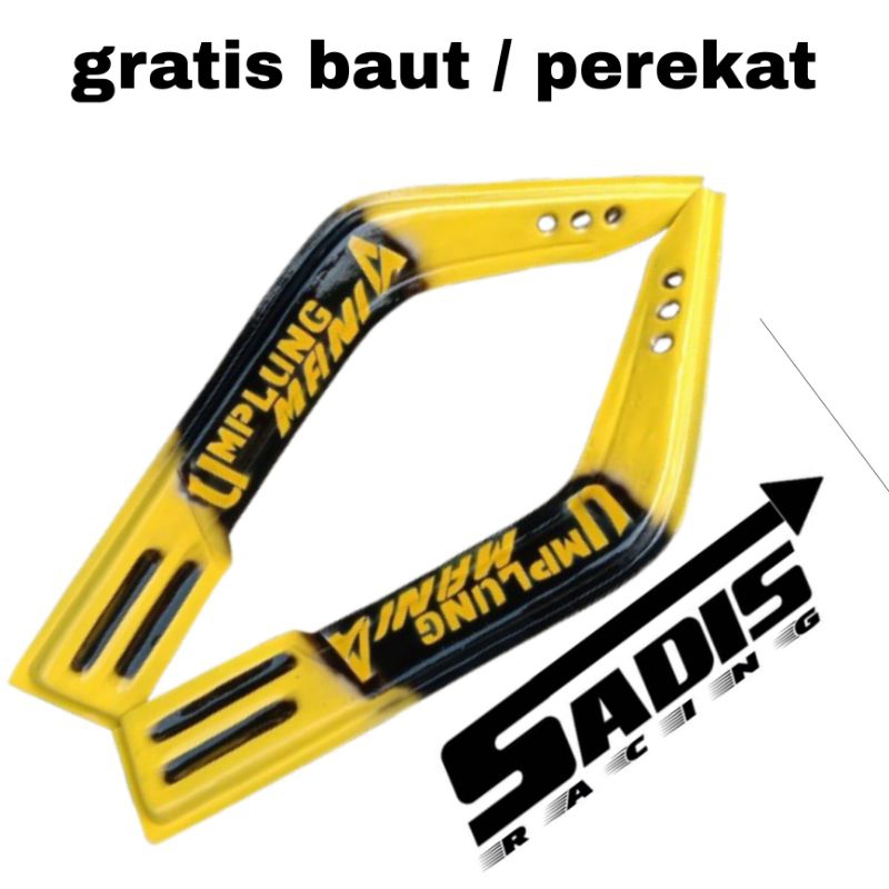 Umplong truck door gutter (free bolts + adhesive) lots of MOTIFS ...