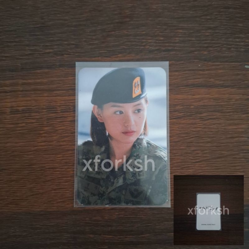 Photocard OFFICIAL KIM JI WON YOO MYUNGJOO DESKENDANTS OF THE SUN DOTS ...