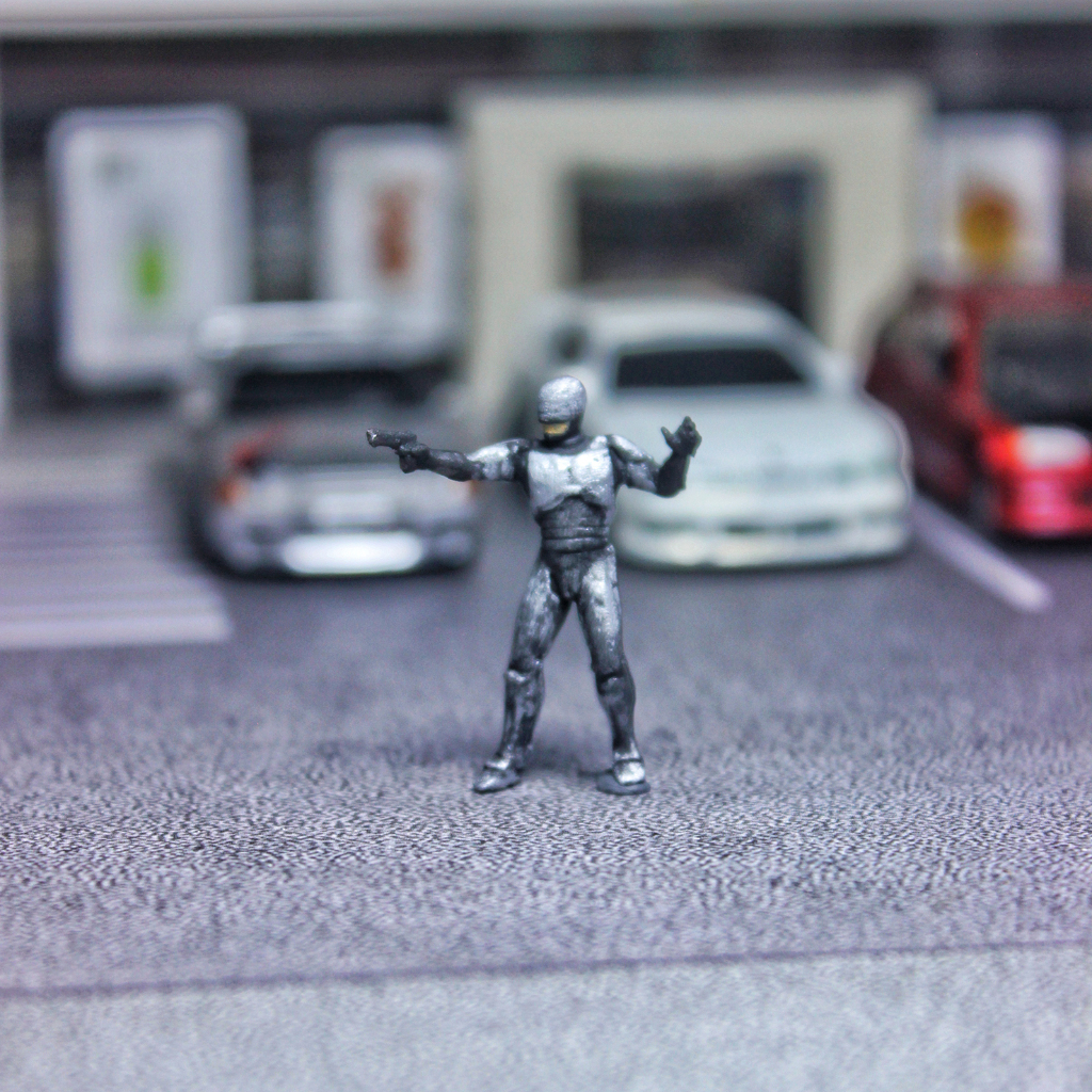 Robocop MINIATURE FIGURE 1/64 SCALE DIORAMA DIECAST | Shopee Philippines