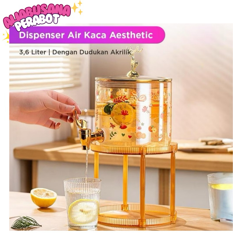 Water DISPENSER + LUXURY GOLD AESTHETIC STAND | Shopee Philippines