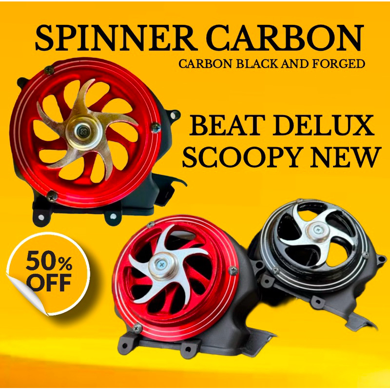 Spinner BEAT DELUX 2020-2024 ️SPINNER VESPA PNP BEAT DELUXE SCOOPY ...