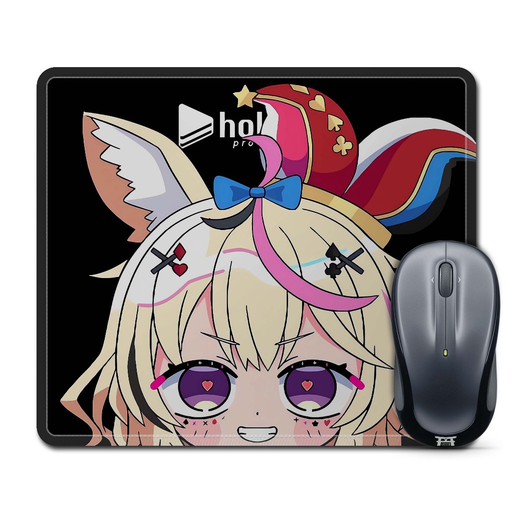 Omaru POLKA vtuber anime gaming Mouse pad ALT PLUG - HOLOLIVE Rubber ...