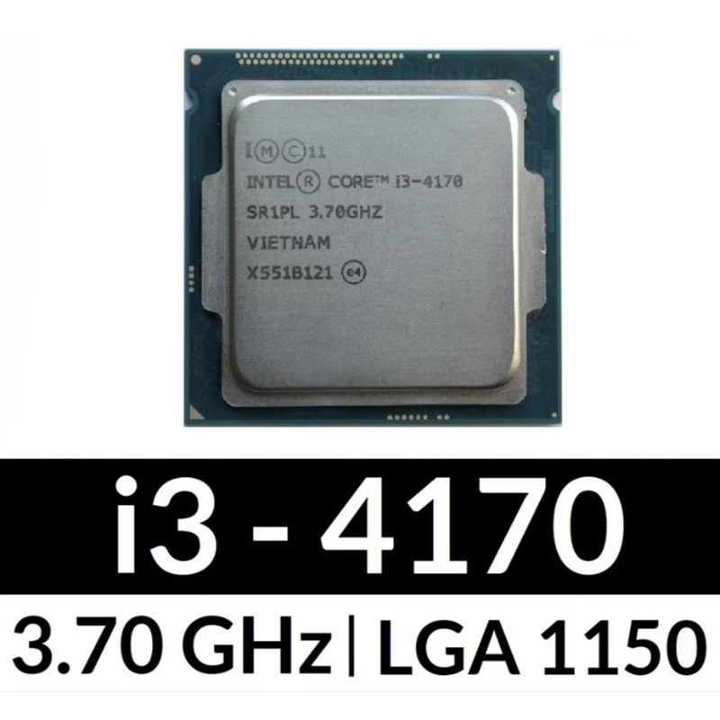 Processor CORE I3 4170 3.7GHZ LGA 1150 GEN4 | Shopee Philippines