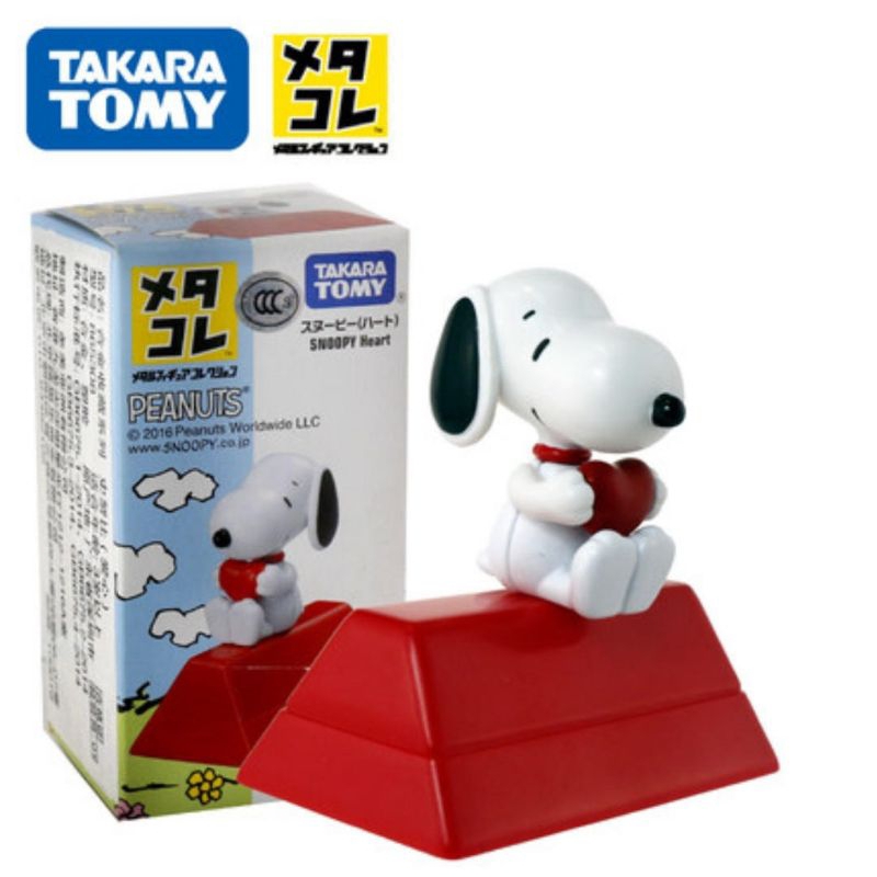 TAKARA TOMY Takara TOMOY METACOLLECTION C SNOOPY HEART FIGURE DISPLAY ...