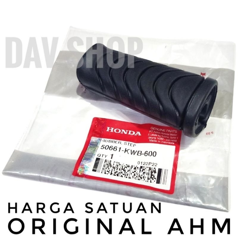 PRIMA Rubber STEP/FRONT FOOTSTEP HONDA BLADE REVO ABS/REVO FI SUPRA ...