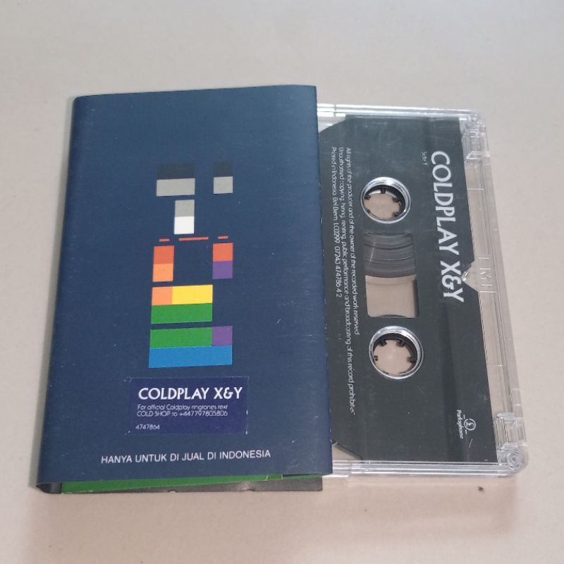 Coldplay Cassette - X&Y | Shopee Philippines