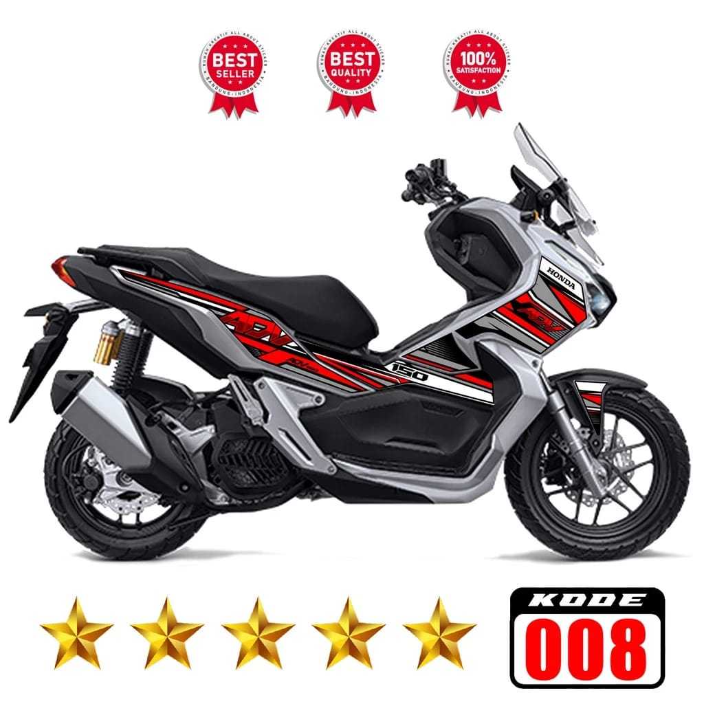 Striping Variations for Honda Adv 150/Decal Sticker Adv 150/Honda Adv ...