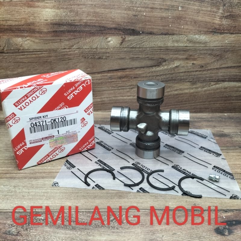 CROS JOINT COUPLE SPIDER KIT TOYOTA INNOVA REBORN HILUX REVO FORTUNER ...