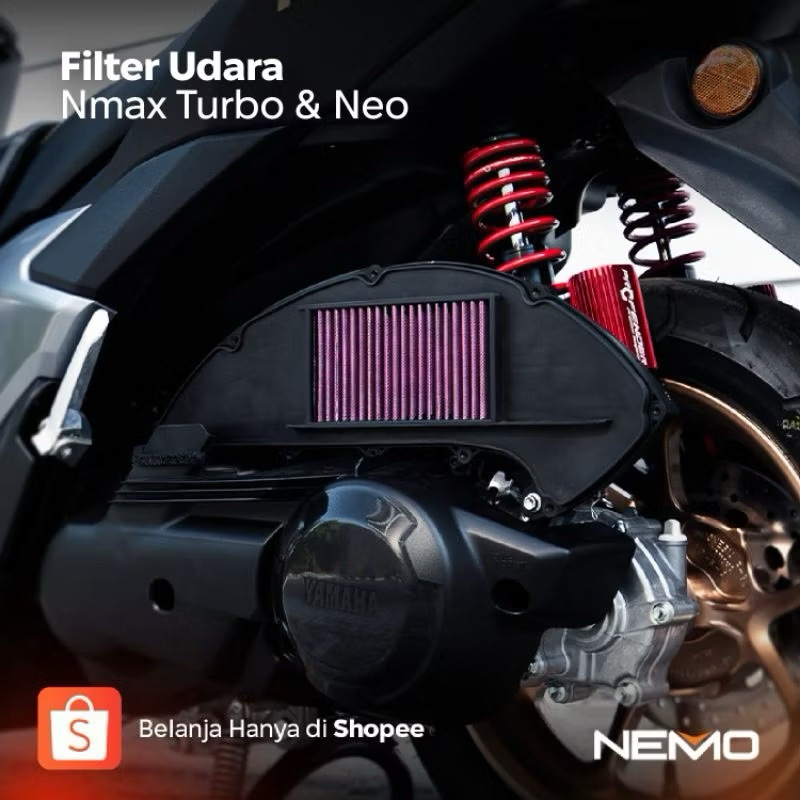 Nemo Yamaha Nmax Turbo & Neo Air Filter | Shopee Philippines