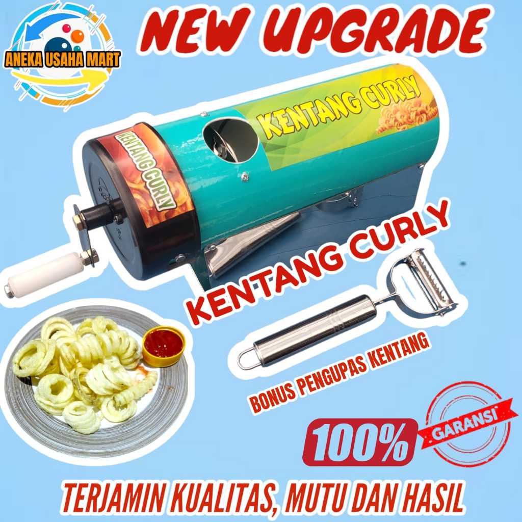 MESIN Curly potato machine | Curly potatoes | Curly potatoes | Shopee ...