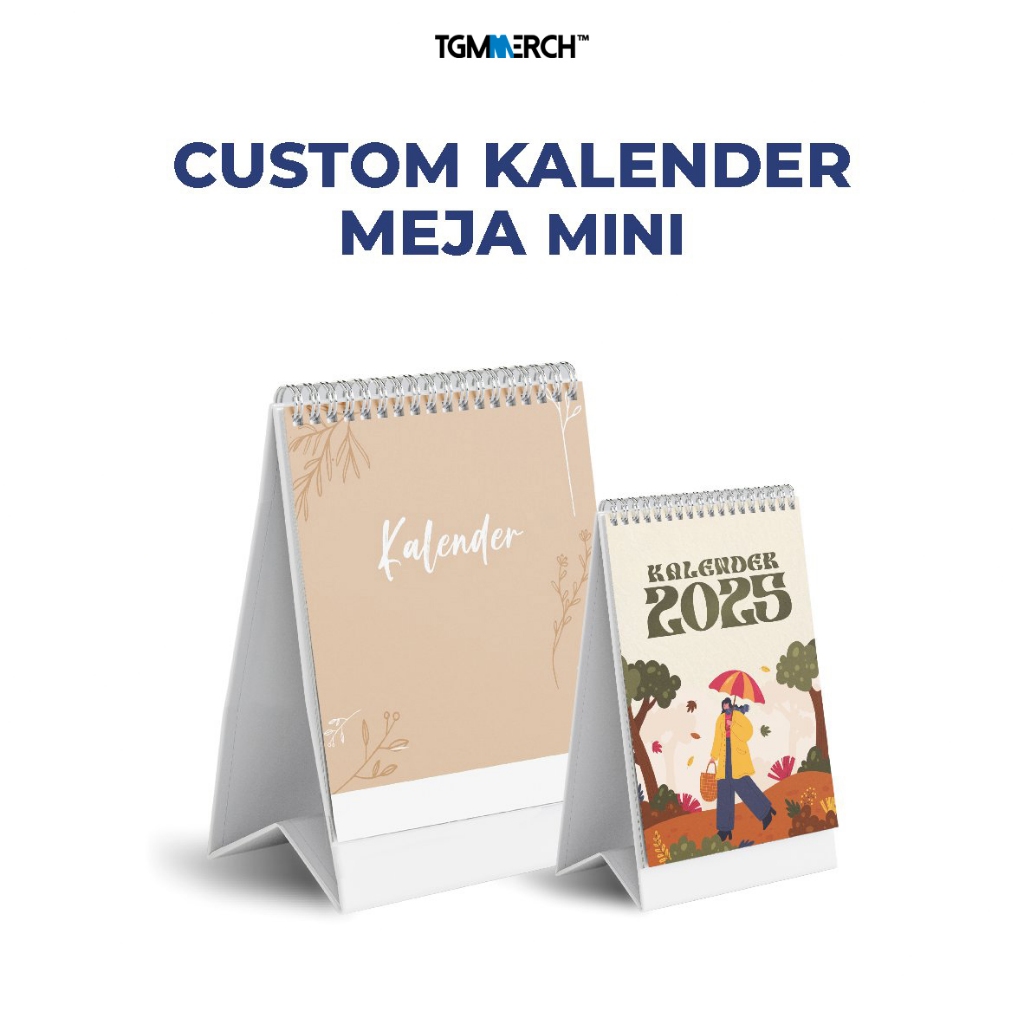 Tgm MERCH - Custom Print Sitting Calendar/Mini Table Calendar | Shopee ...