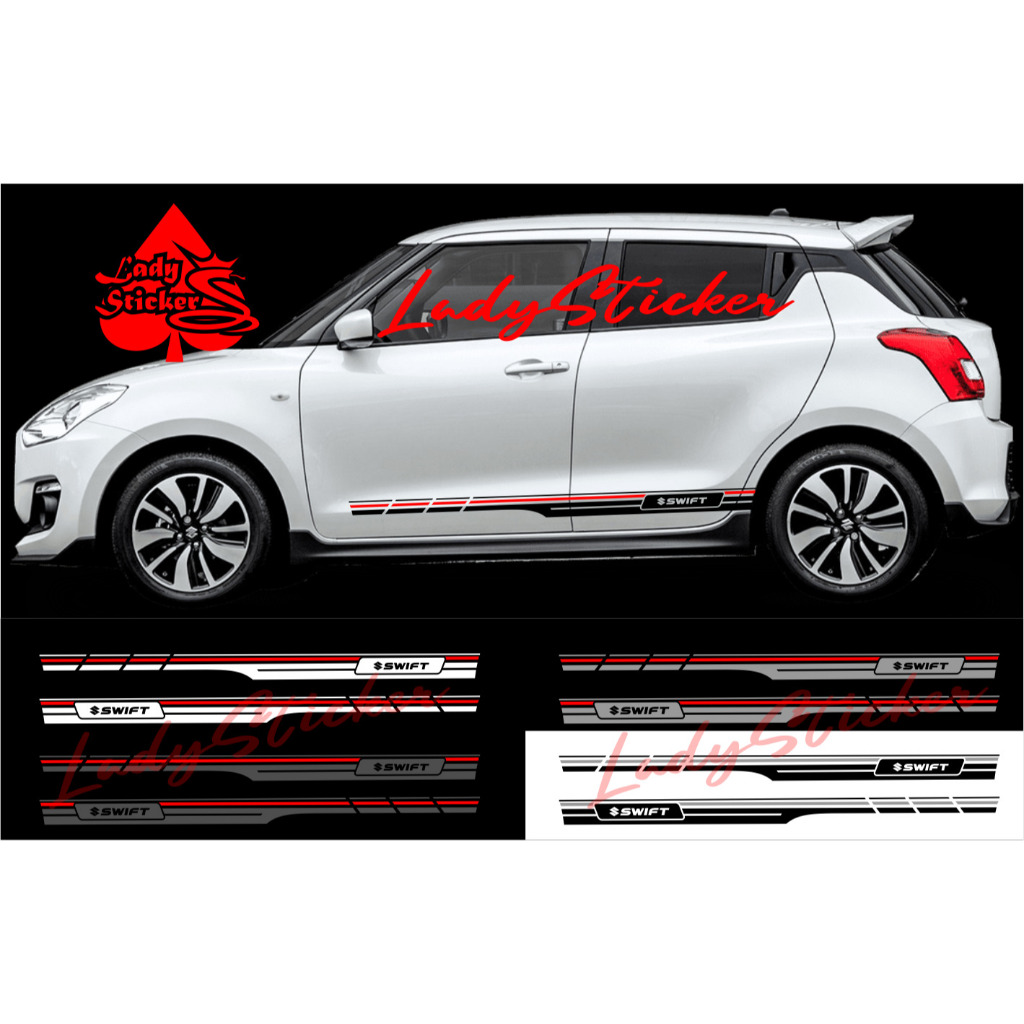 Swift car sticker cutting sticker for suzuki swift car | Shopee Philippines