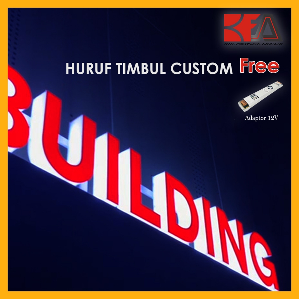 Acrylic Raised Letters | Raised Letters | Custom Raised Letters ...