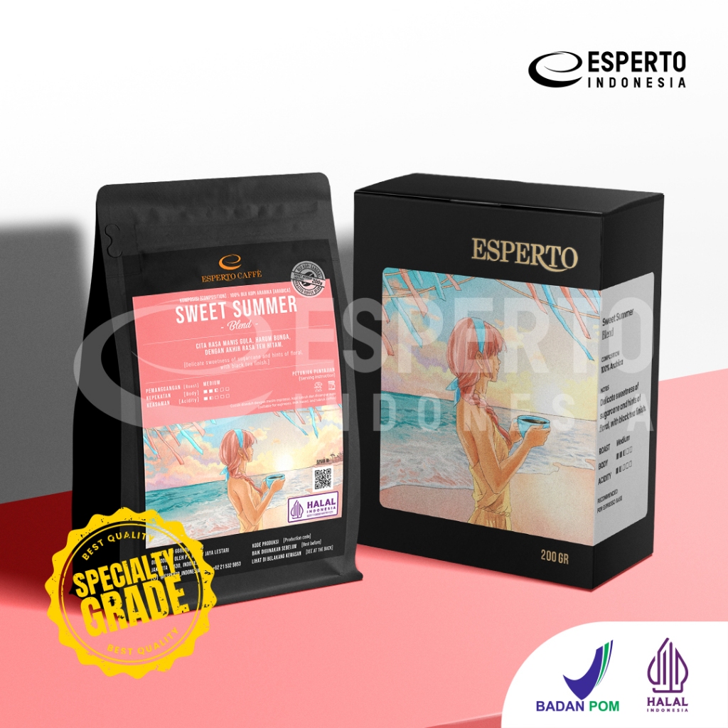 Esperto Caffe Specialty Grade Sweet Summer Blend 200g | Shopee Philippines
