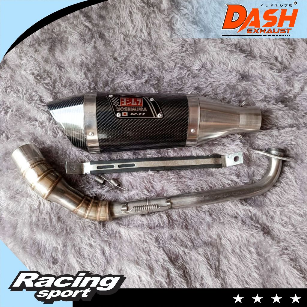 Yoshimura R11 Racing Exhaust Holes 2 PNP Nmax, Pcx, Aerox, Lexy, Beat ...