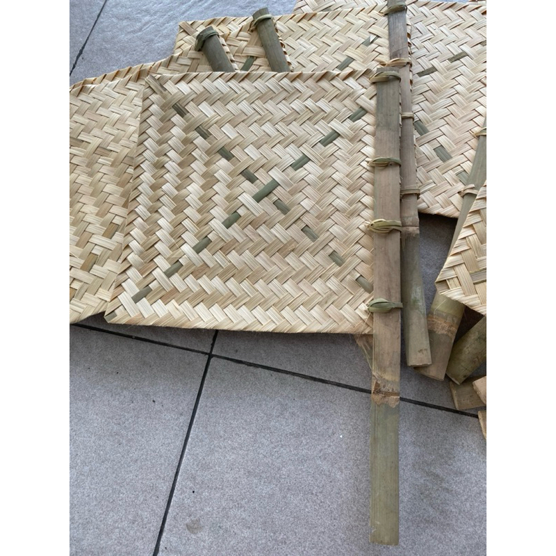 Satay fan / fire fan made of bamboo | Shopee Philippines