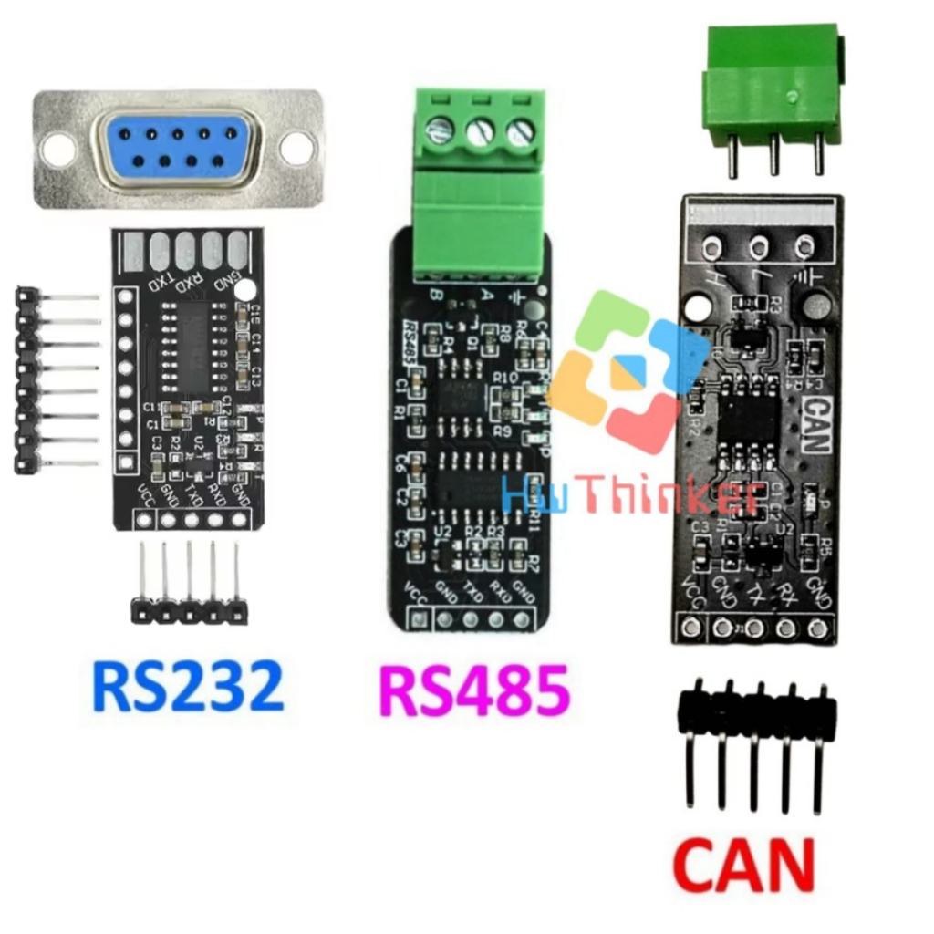 Rs232 RS485 CAN Bus to TTL Serial Port Converter Adapter Communication ...