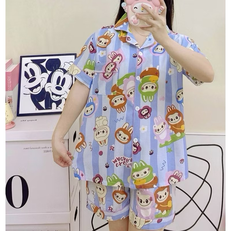 Pajama LABUBU - Pajama BKK LABUBU Pajama DECEMBER | Shopee Philippines