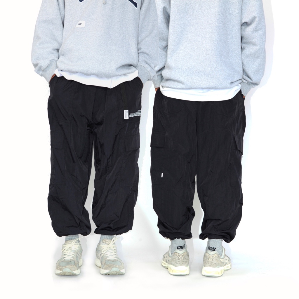 CROOZ ARCOT EASY PANTS | BLACK NYLON | SHERWAL TACTICAL CARGO ...
