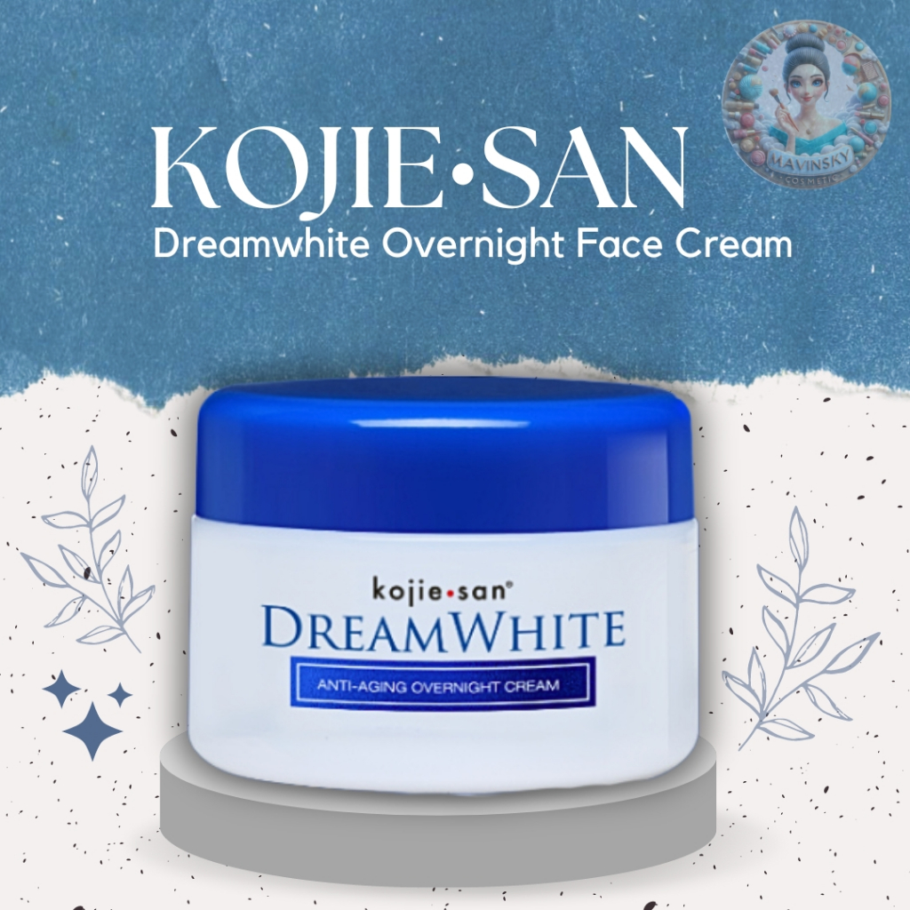 ORIGINAL | KOJIE SAN Dream White Anti Aging Overnight Cream 30g | Shopee Philippines