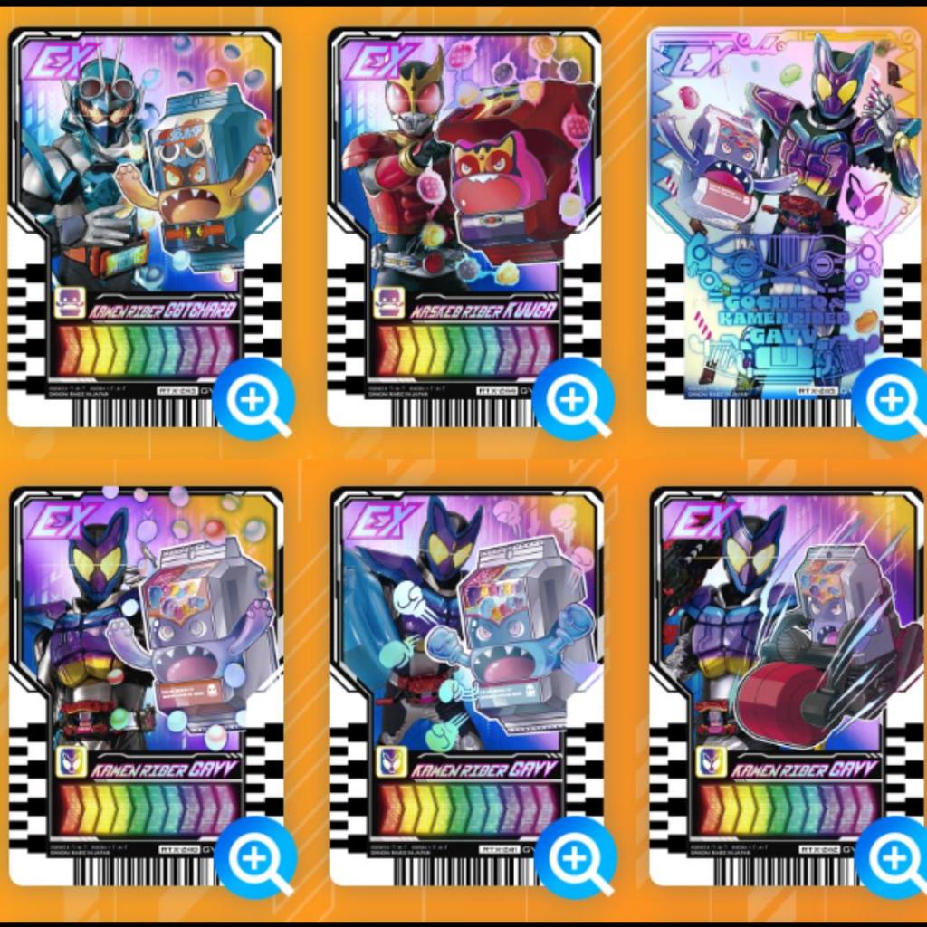 Kamen Rider Gavv Chemy Card Phase EX02 Recast Non Bandai Bootleg | DX Kamen Rider Gotchard Ride ...