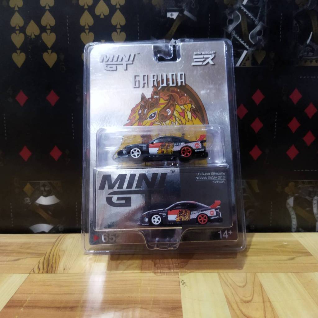 Mini GT 652 LB-Super Silhouette Nissan SILVIA (S15) “GARUDA” - Mizu ...