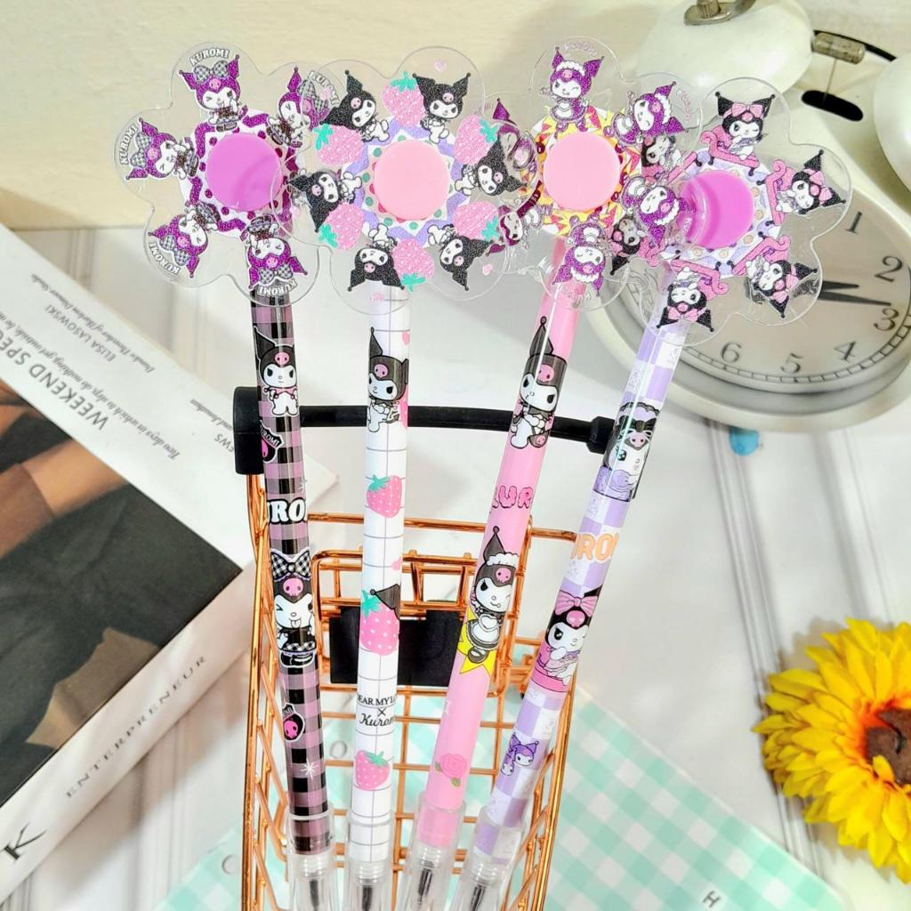 HITAM Sanrio Kuromi Spinner Pen Super Unique Special Edition/SANRIO ...