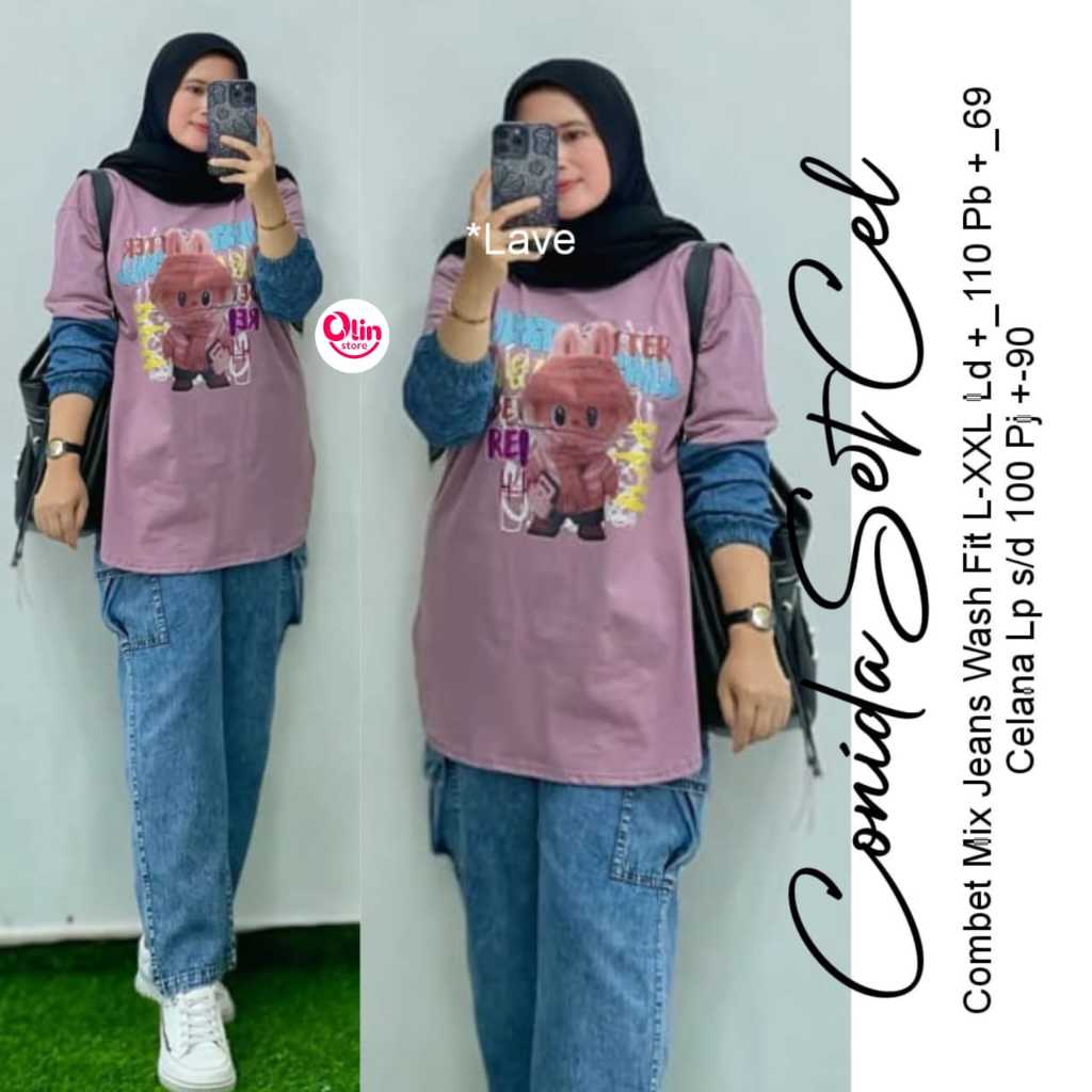 Conida Women's Clothing SET CEL Trend FASHION HQ From OLiN | Shopee Philippines