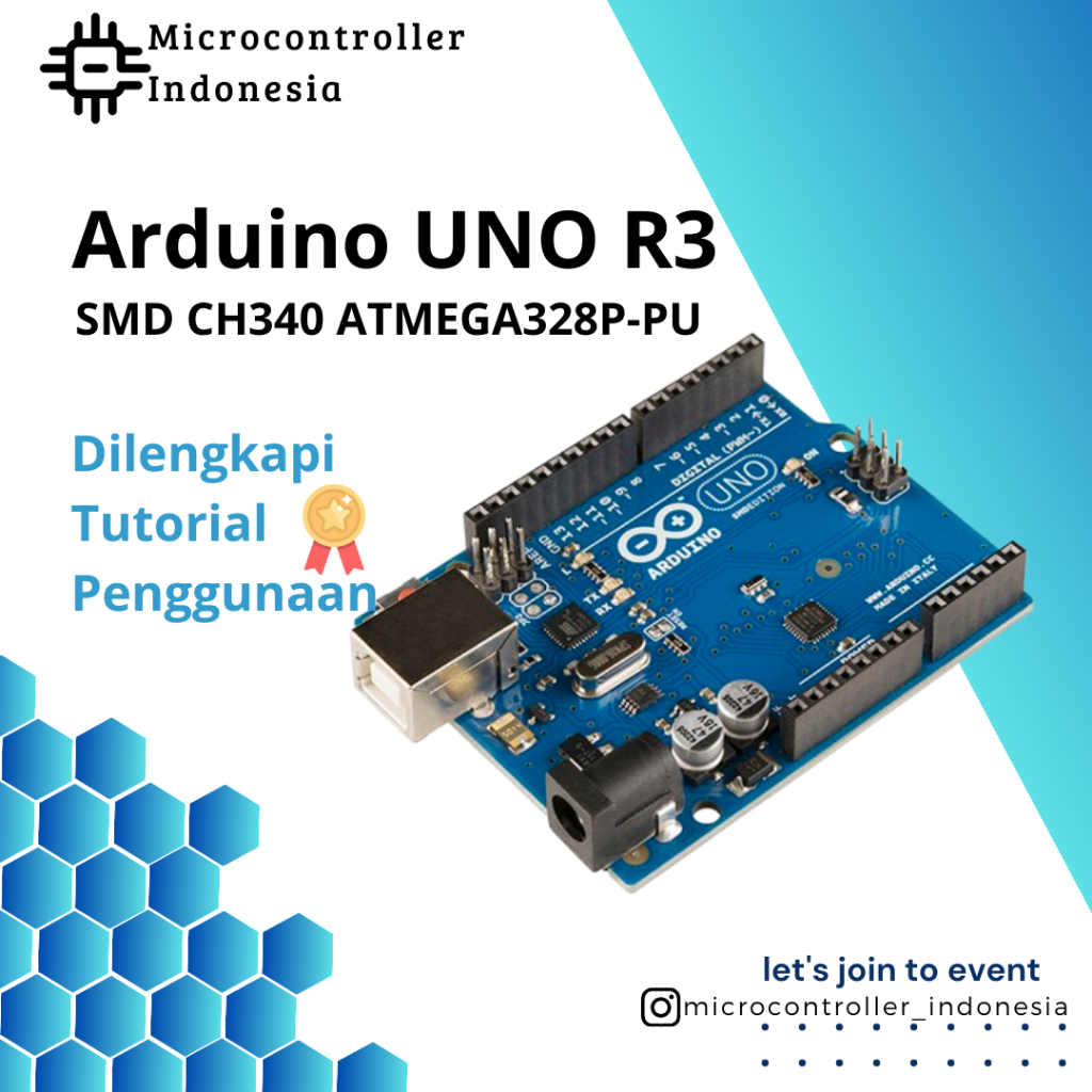 Uno R3 ATMEGA328P SMD CH340 ATMEGA328P-PU | Shopee Philippines