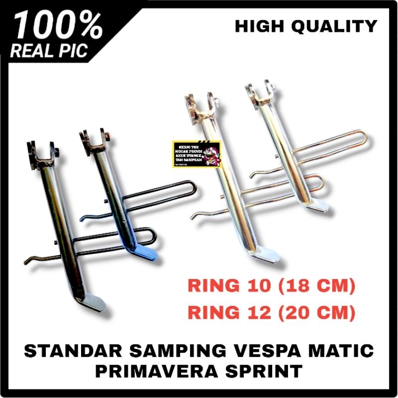 Standard Side VESPA MATIC VESPA SPRINT VESPA PRIMAVERA RING 10 RING 12 ...