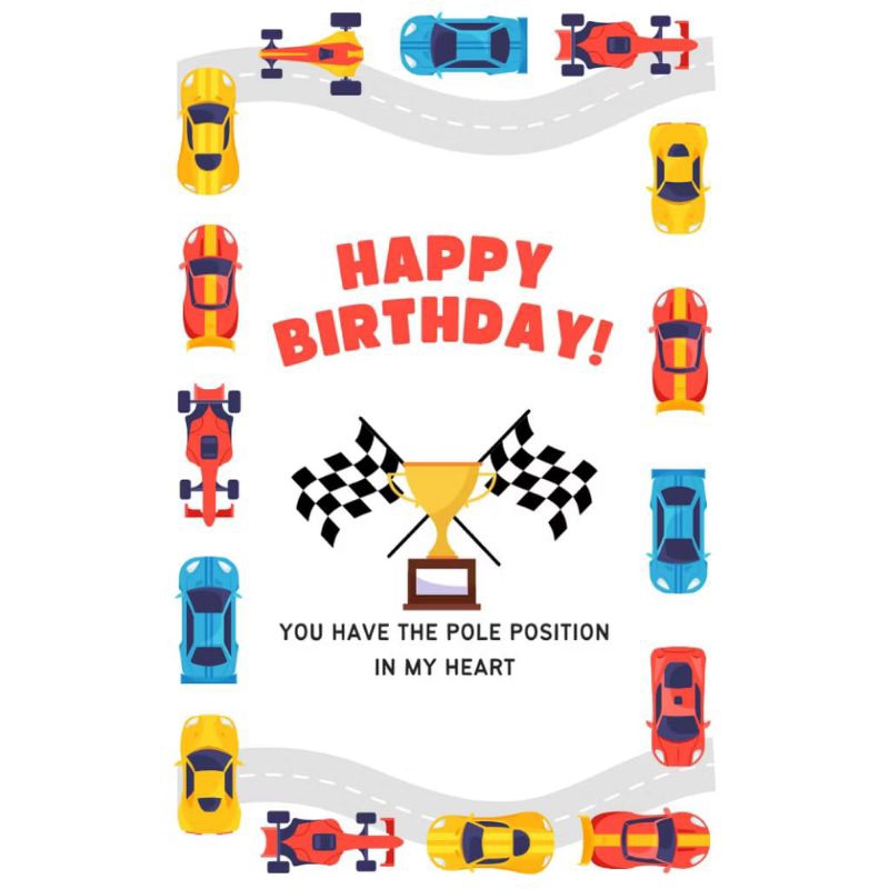 F1 Graduation Card Formula One | Shopee Philippines
