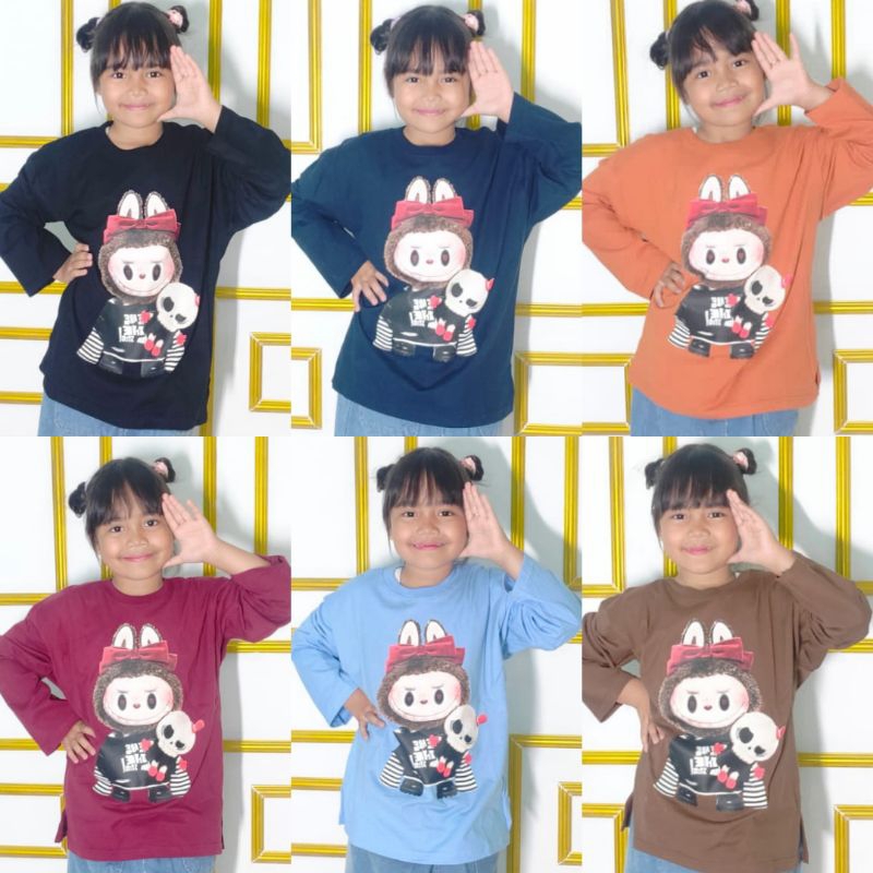 Labubu's Top/LABUBU MOSTER/LABUBU MACARON/LABUBU Children's Clothes ...