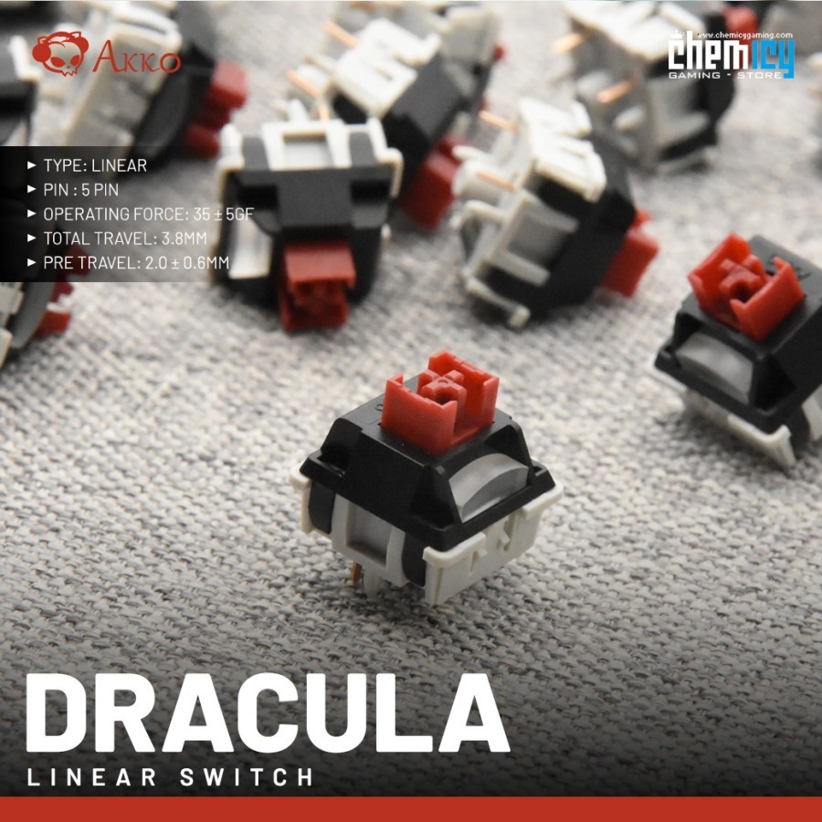 Akko Dracula Linear Mechanical Keyboard Switch | Shopee Philippines