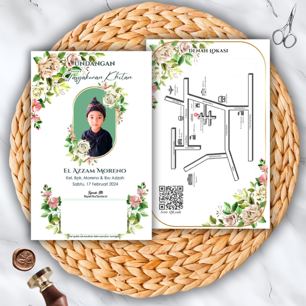 MINIMAL Circumcision invitations, unique prices, fast process, minimum ...