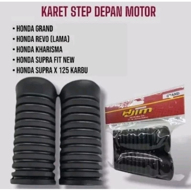 HONDA GRAND BARSTEP RUBBER- GRAND FRONT FOOTSTEP SUPRA | Shopee Philippines