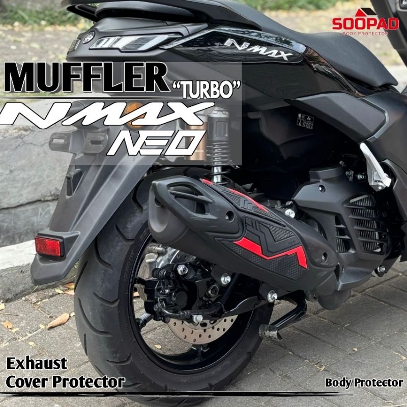 Yamaha NMAX NEO Exhaust Cover And TURBO Accessories muffler body ...