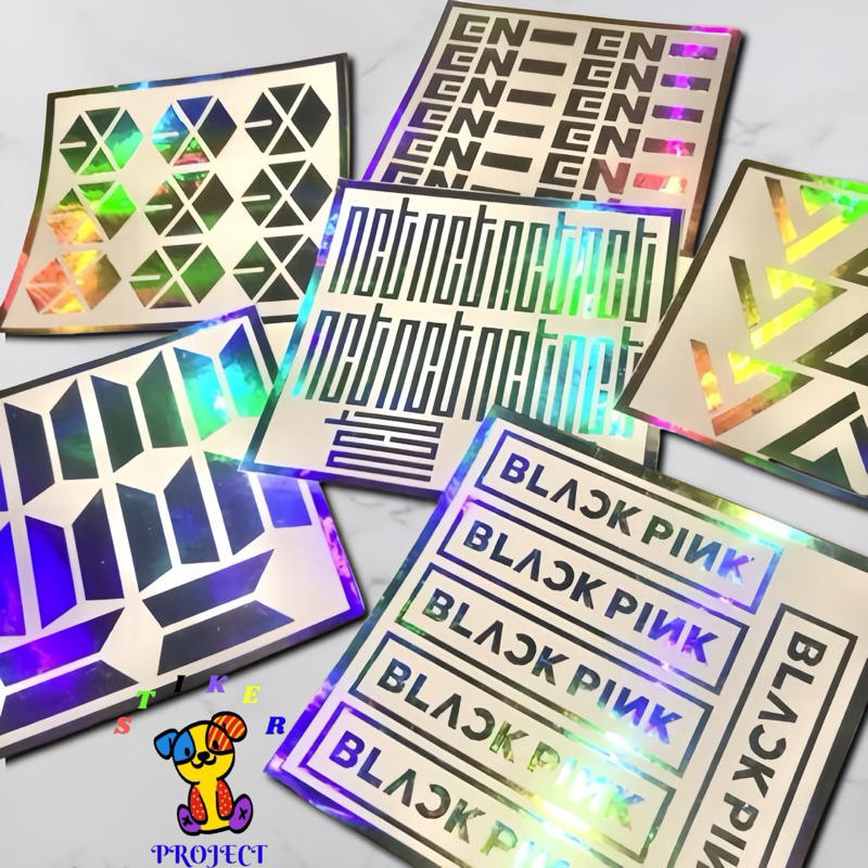 Sticker Cutting kpop logo viral Sticker | Shopee Philippines