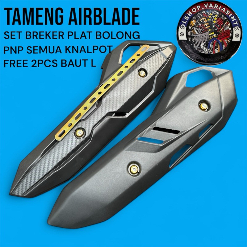SAVE NEW & OLD AIRBLADE SHIELD LID PACKAGE SET IRON PLATE BREKET BOLONG ...