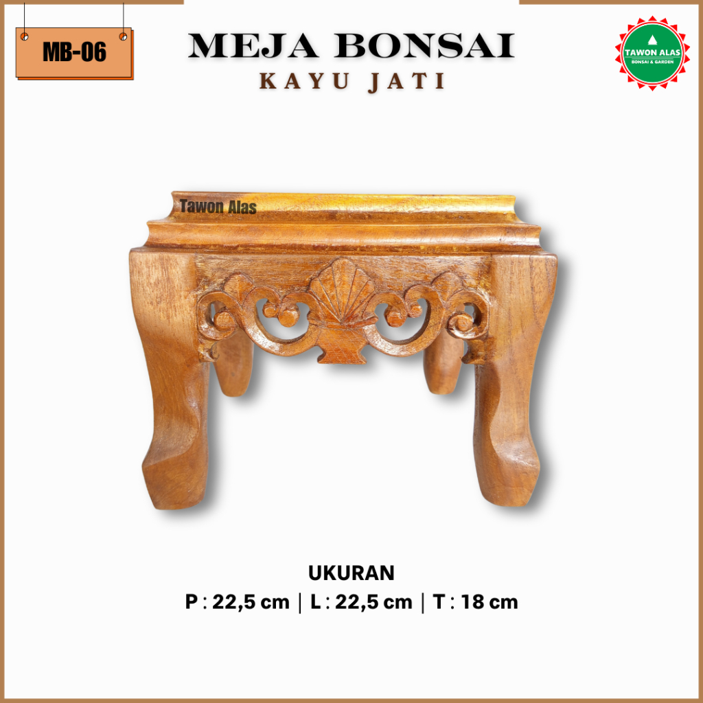 Contest Bonsai Table, Teak Wood | Shopee Philippines
