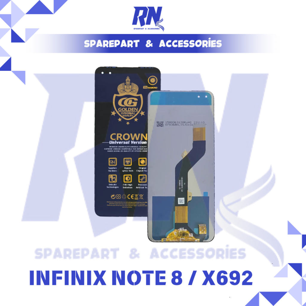 Infinix NOTE 8 / X692 FULLSET COMPLETE LCD TOUCHSCREEN | Shopee Philippines