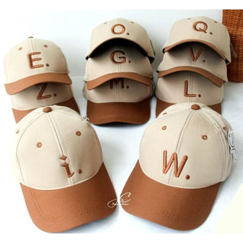 Children's hats with initials of names / Children's alphabet Baseball ...