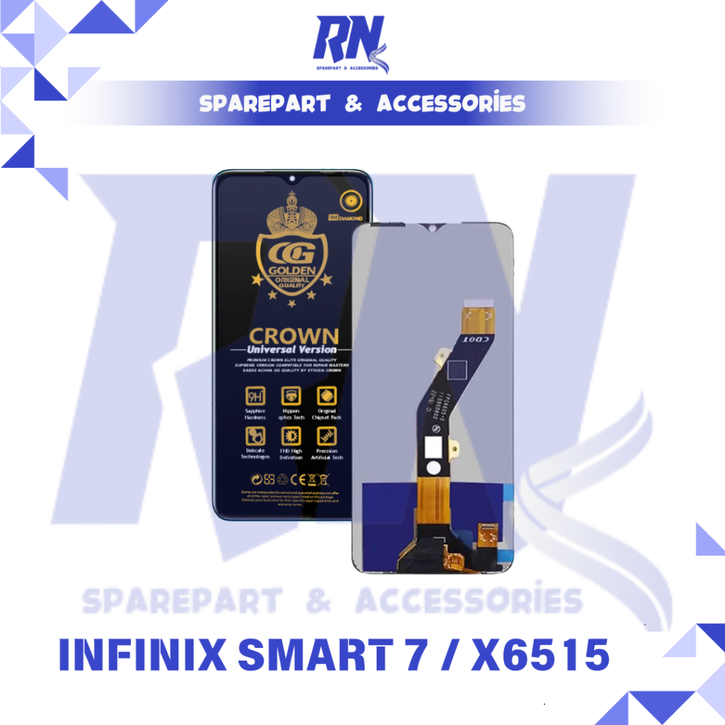 Infinix SMART 7 / X6515 / Itel A40 / Tecno Spark 2023 LCD TOUCHSCREEN COMPLETE | Shopee Philippines