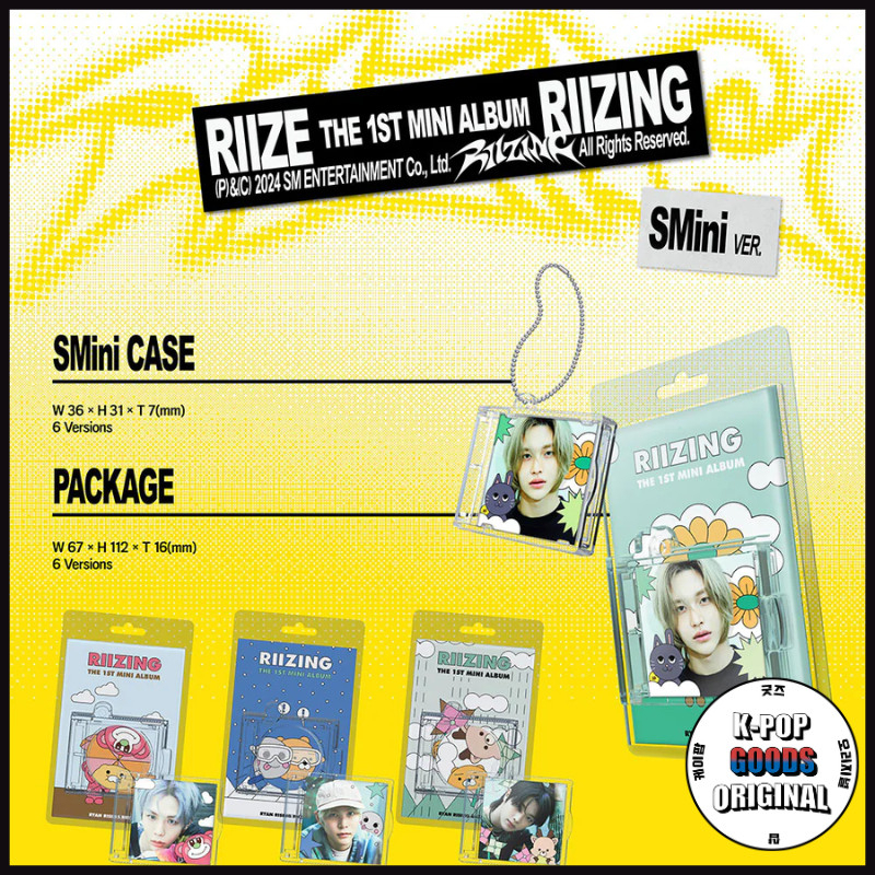 Riize - The 1st Mini Album [RIIZING] SMini Ver. | Shopee Philippines