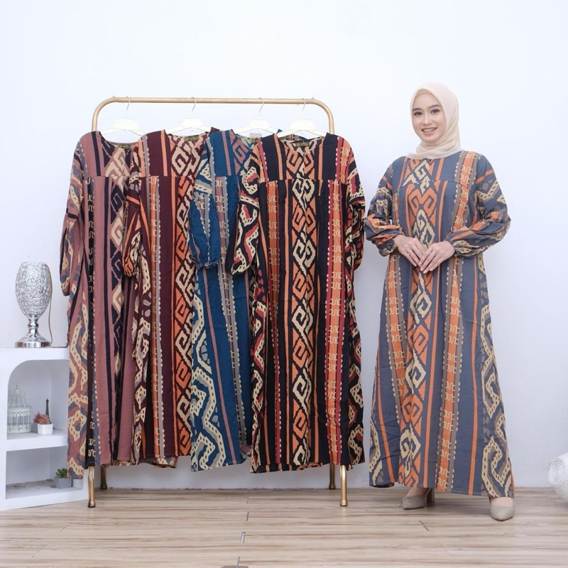 Abaya Gamis Songket Sheya Rabia By Ayunabella | Shopee Philippines