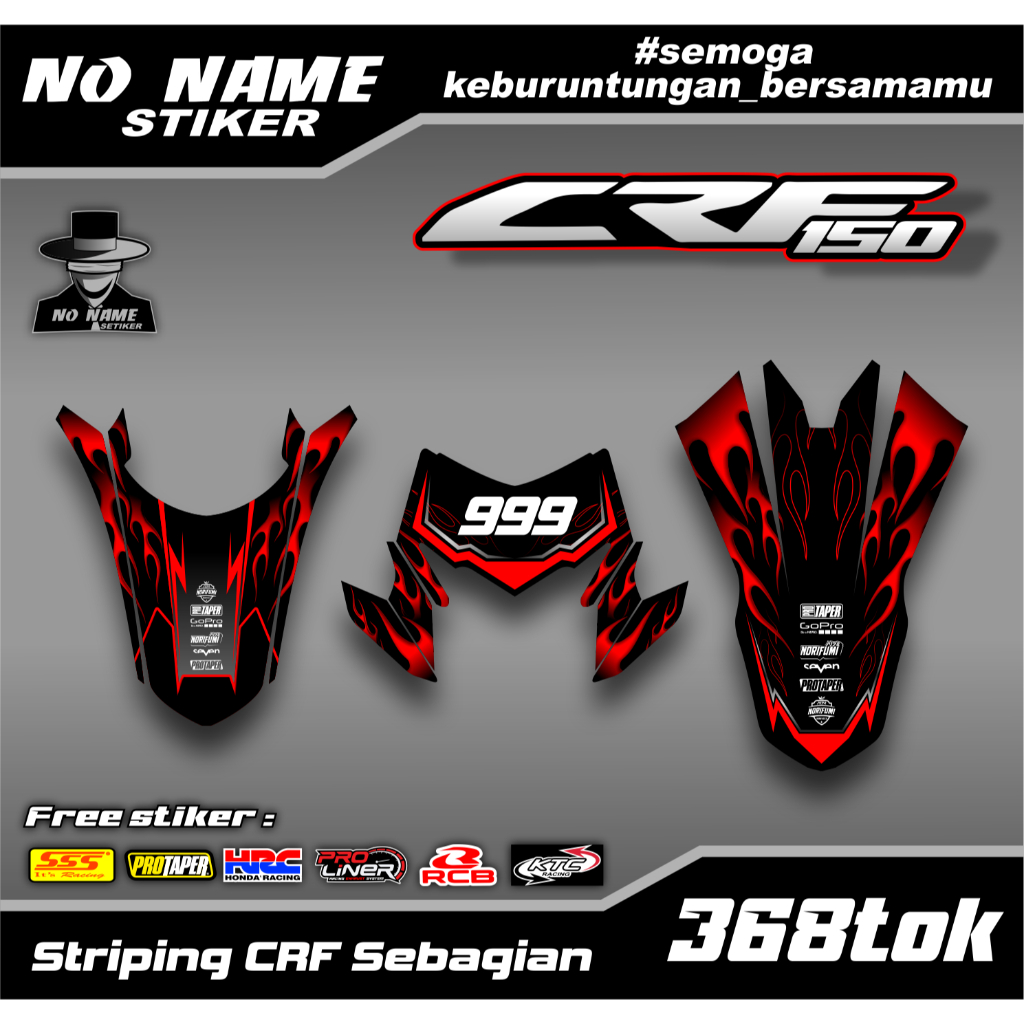 Minimalist CRF 150 L- (368tok) DECAL Sticker - CRF 150 L Trail ...