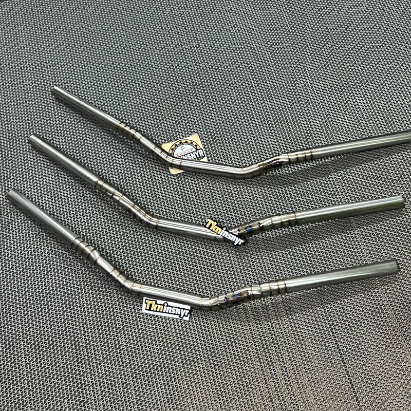 Handlebar / Steering Wheel Mu-Fac Titanium Open Low Flat PCX CBU 150 ...