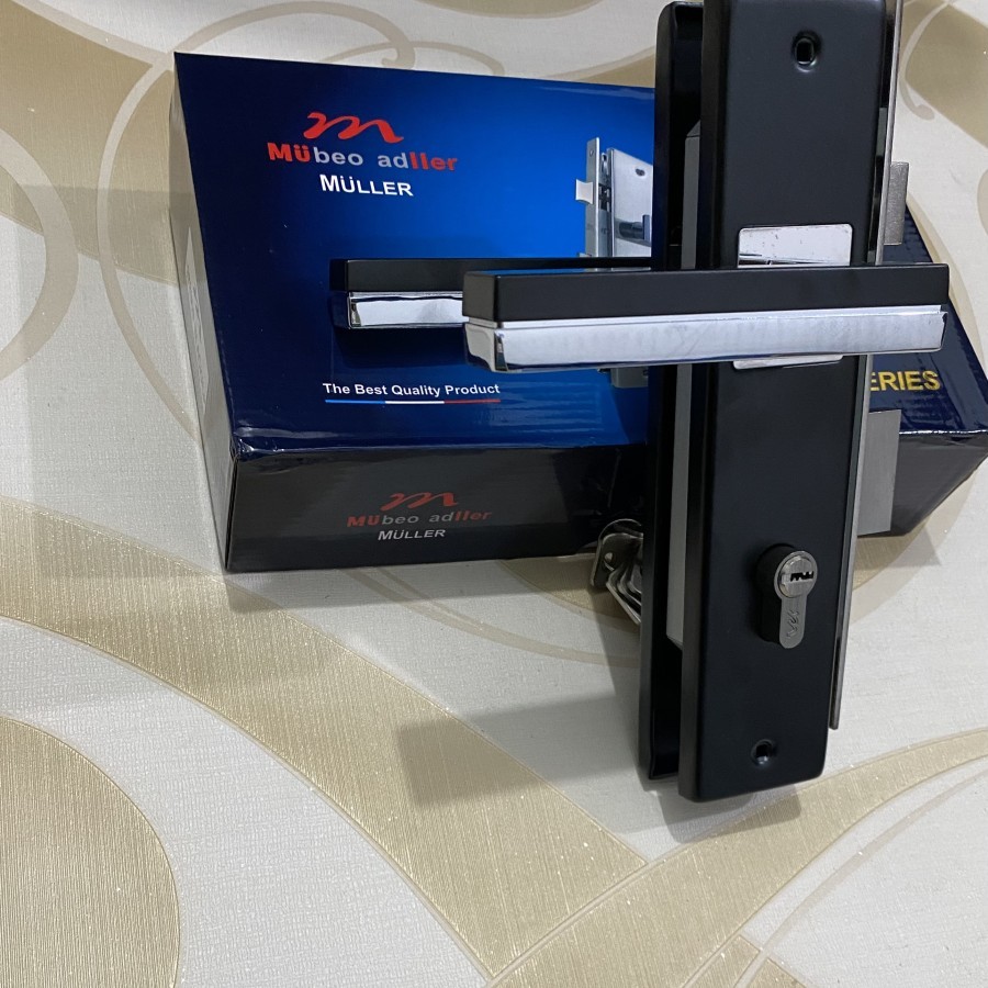 KAYU Muller large door lock 978309 Black cp / large wooden door lock ...