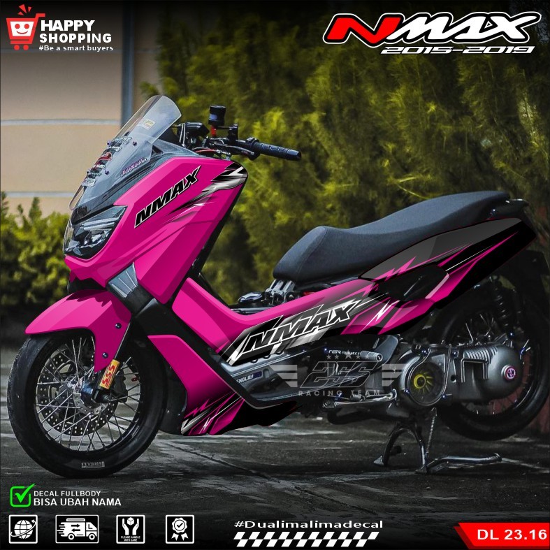 Old Nmax Sticker Decal 2016 2017 2018 2019 Full Body Full Block Simple ...