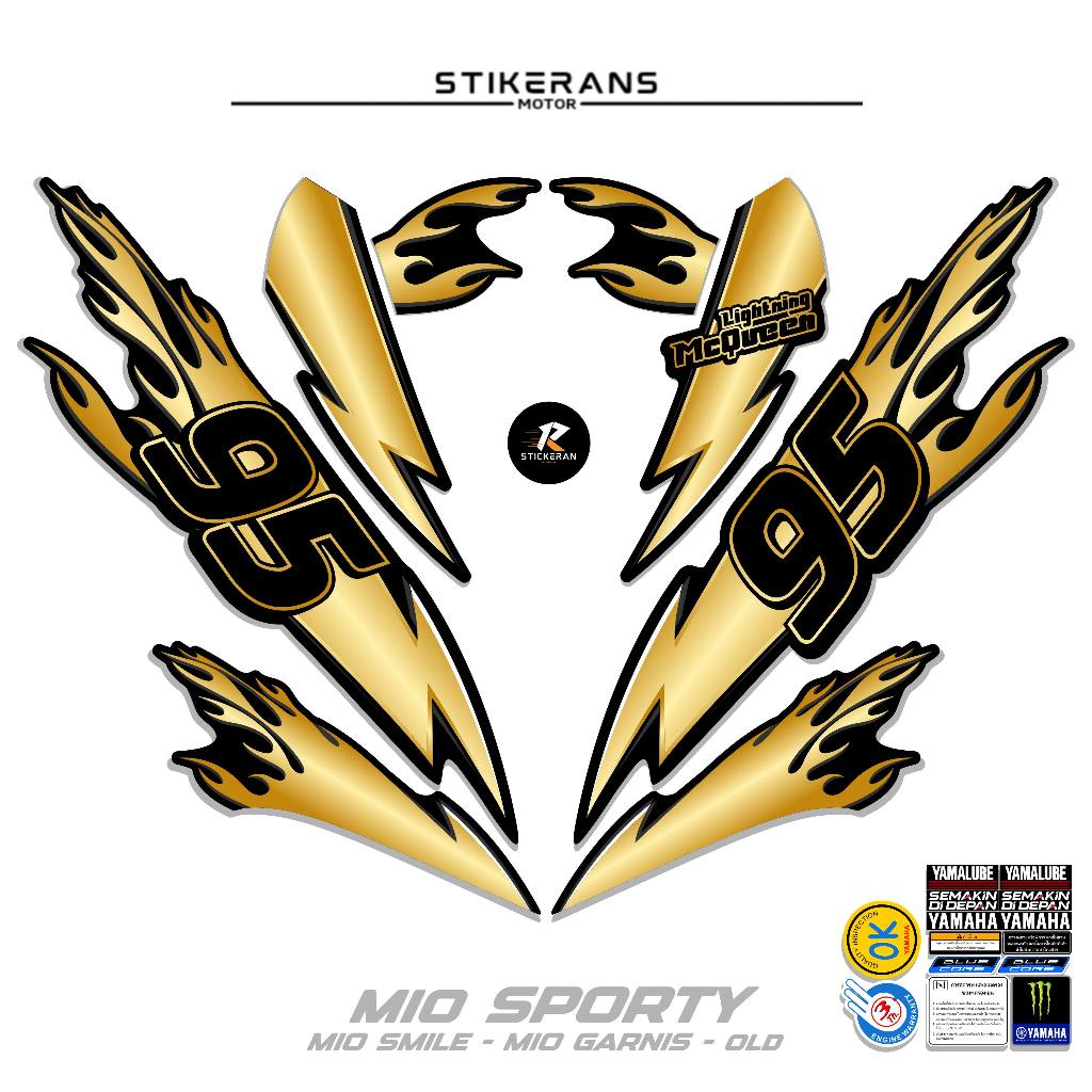 Striping STICKER MIO SPORTY MOTIF 8 / MIO SMILE / MIO URBAN / MIO ...