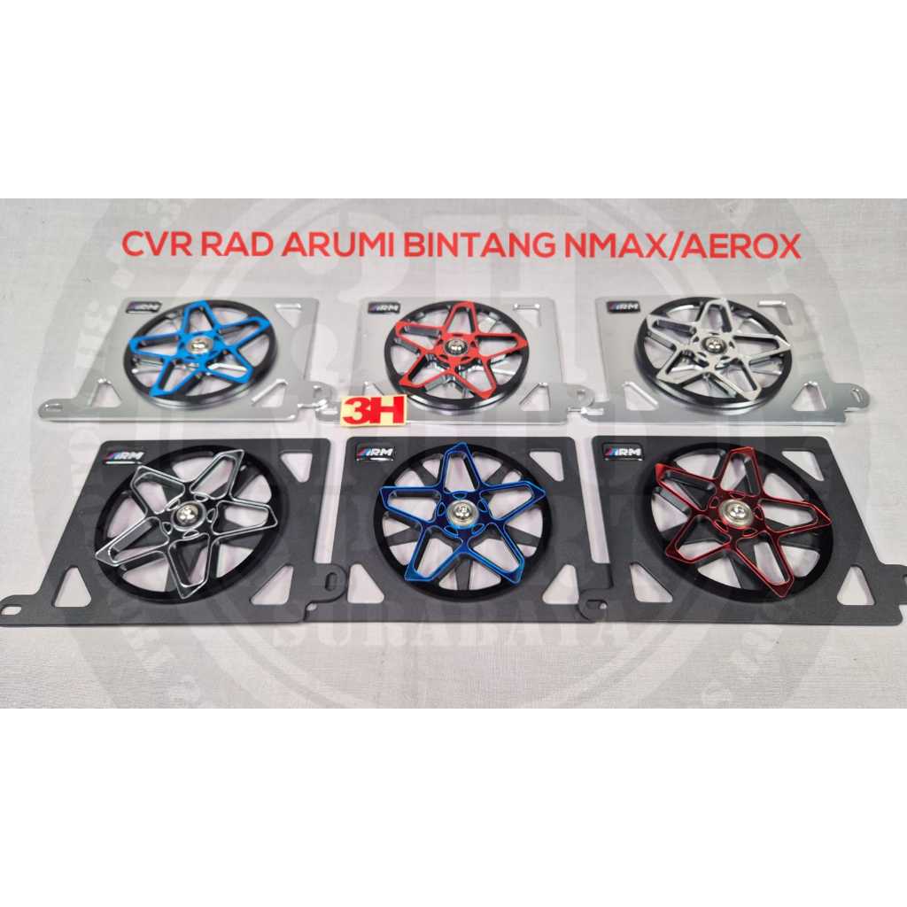 Arumi STAR NMAX RADIATOR COVER - AEROX | Shopee Philippines